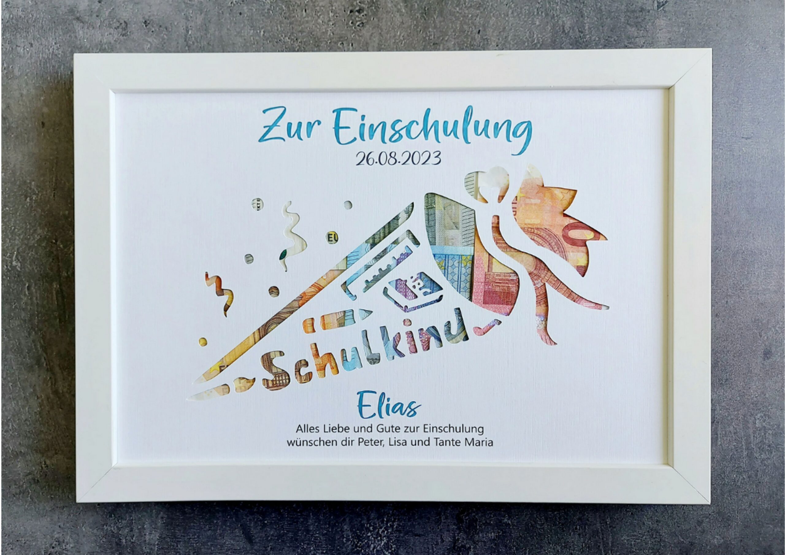 Einschulung Geldgeschenk